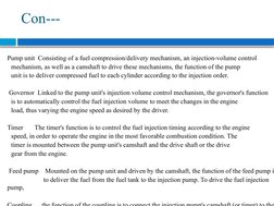 Inline Diesel Injection Pump Overview | PDF | Throttle | Pump