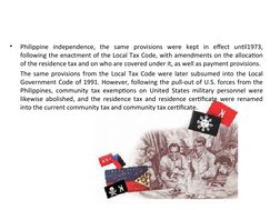 Community Tax Certificate Overview | PDF | Government | Economies