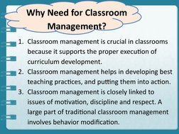 Effective Classroom Management Strategies | PDF | Classroom Management ...