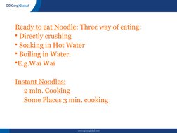 Noodle Manufacturing Process Overview | PDF | Noodle | Chemistry