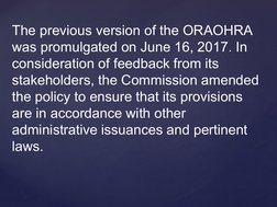 Revised ORAOHRA Guidelines 2025 | PDF | Academic Degree | Government