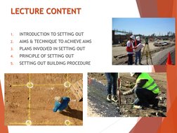 Understanding Setting Out in Construction | PDF | Surveying | Science