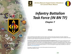 Infantry Battalion Task Force Structure | PDF | Military Organization ...