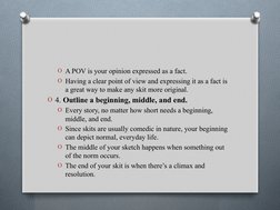 How to Create a Skit: A Guide | PDF | Narration