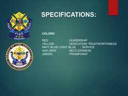 BFP Logo and Insignia Specifications | PDF