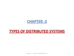 Types of Distributed Systems Overview | PDF | Grid Computing | Computer ...