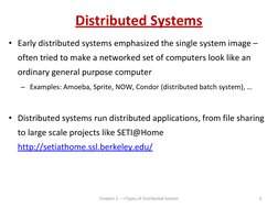 Types of Distributed Systems Overview | PDF | Grid Computing | Computer ...