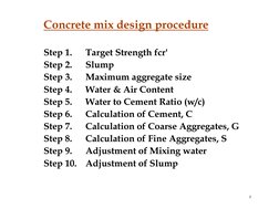 ACI 211 Concrete Mix Design Guide | PDF | Concrete | Cement
