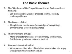 J.I. Packer's Knowing God Overview | PDF | God The Father | God