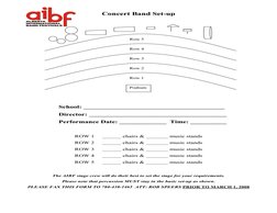 Concert Band Seating Arrangement Template | PDF | Music Production ...