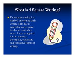 Four Square Writing Method Overview | PDF | Essays | Scientific Method