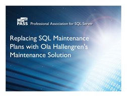 Using Ola Hallengrens SQL Maintenance Scripts PDF | PDF | Microsoft Sql Server | Backup