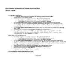 Summary of DPWH Standard Specs and Min Test Requirment | PDF | Asphalt ...