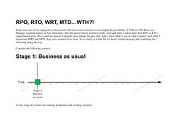 RPO, RTO y MTD en Recuperación Empresarial | PDF | Recuperación de ...