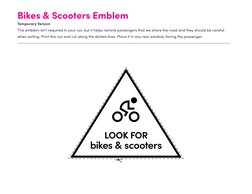 Printable Temporary Lyft Emblem Guide | PDF