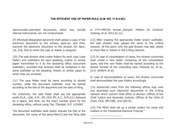 Efficient Use of Paper Rule (A.M. 11-9-4-SC) | PDF | Complaint | Judge