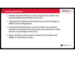 HSS Truss Connection Design Insights | PDF | Truss | Buckling