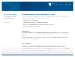 Josh Bersin Framework and Maturity Model | PDF | Benchmarking | Talent ...