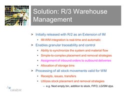 SAP IM vs WM: Key Differences | PDF | Warehouse | Inventory