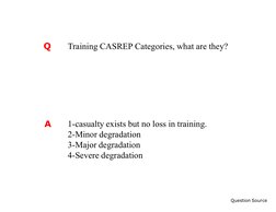 Navy CASREP Categories Explained | PDF