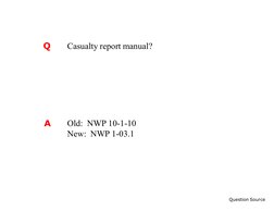 Navy CASREP Categories Explained | PDF