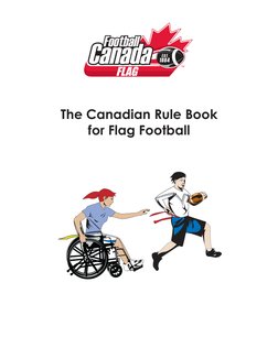 Canadian Flag Football Rule Book | PDF