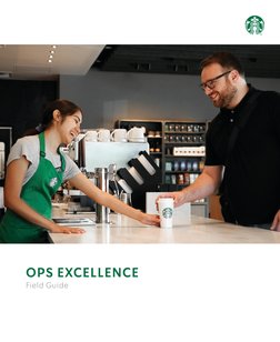 Starbucks Operations Excellence Guide | PDF | Starbucks | Learning