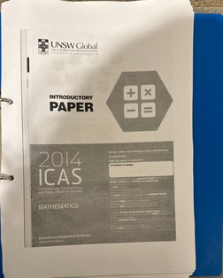 2014 ICAS Mathematics Intro Paper | PDF