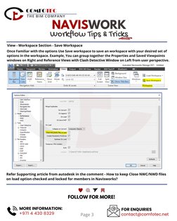 Navisworks Workflow Tips & Tricks | PDF | Zoom Lens | Computing