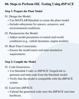 dSPACE HiL Testing Overview and Setup | PDF | Simulation | Engineering