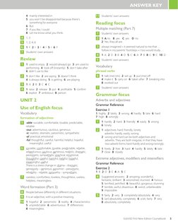 Gold B2 First New Edition Answer Key | PDF | Grammatical Number ...