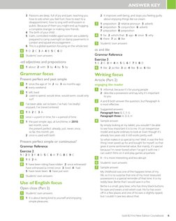 Gold B2 First New Edition Answer Key | PDF | Grammatical Number ...