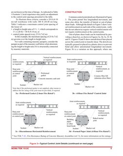 Control Joints for Concrete Masonry | PDF | Masonry | Wall