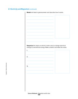 Science Notebook Magnetism and Its Uses | PDF | Magnetic Field | Magnetism