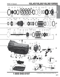 10R80 Transmission Parts Overview | PDF | Clutch | Vehicle Technology
