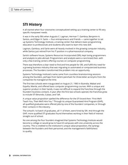 STI Student Handbook - Tertiary | PDF | Test (Assessment) | Vocational ...