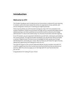 STI Student Handbook - Tertiary | PDF | Test (Assessment) | Vocational ...