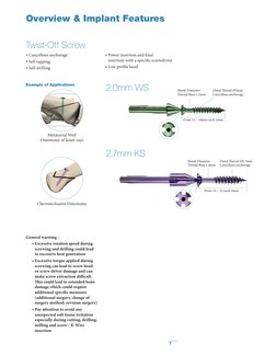 Stryker Fixos Screws Operative Guide | PDF | Screw | Implant (Medicine)