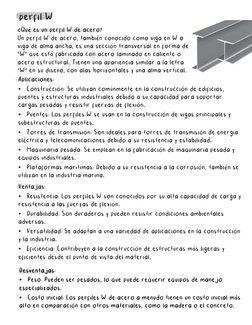 Diferencias entre perfiles W, H e IPR | PDF | Puente | Acero