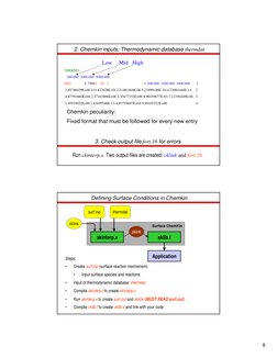 Chemkin Tutorial for Reaction Mechanisms | PDF | Chemical Reactor ...