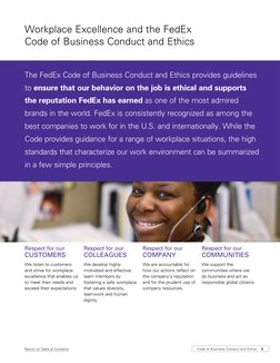 FEDEX Business Code Conduct | PDF | Insider Trading | Conflict Of Interest