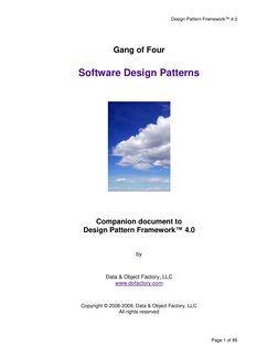 Gang of Four Design Patterns 4.0 PDF | PDF | Class (Computer Programming) | Method (Computer ...
