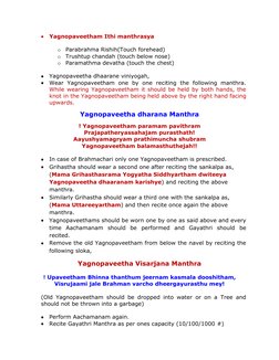 Yagnopaveetham: Significance and Rituals | PDF | Hindu Literature ...