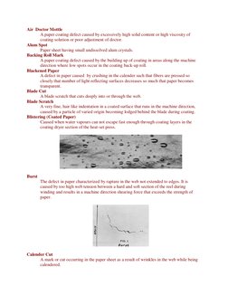 Common Paper Coating Defects | PDF | Paper | Industrial Processes