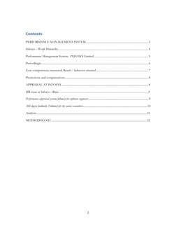 Infosys Performance Management Overview | PDF | Performance Appraisal ...