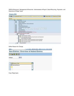 Wage Type Configuration in IT0014/IT0015 | PDF | Employee Relations ...