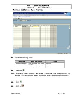 AIAB Settlement Process in SAP | PDF | Accounting | Economics