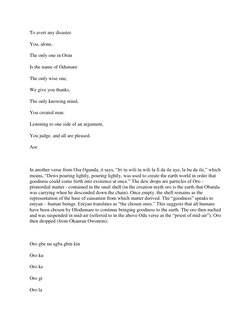Understanding Yoruba Ori Concept | PDF | Soul | Consciousness