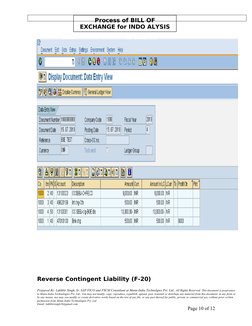 Bill of Exchange Process in SAP | PDF
