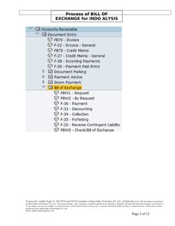 Bill of Exchange Process in SAP | PDF